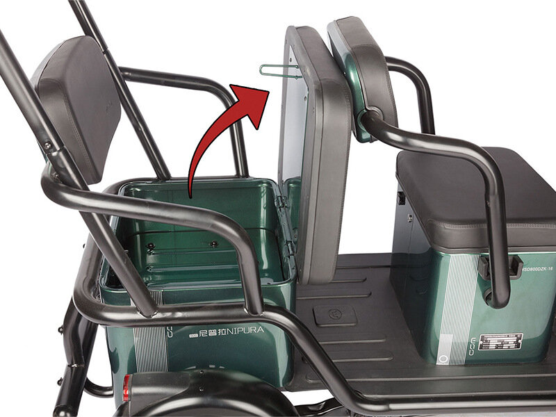 Электротрицикл Wanshida NIPLA 500 60V 1000W купить в Минске, Беларуси